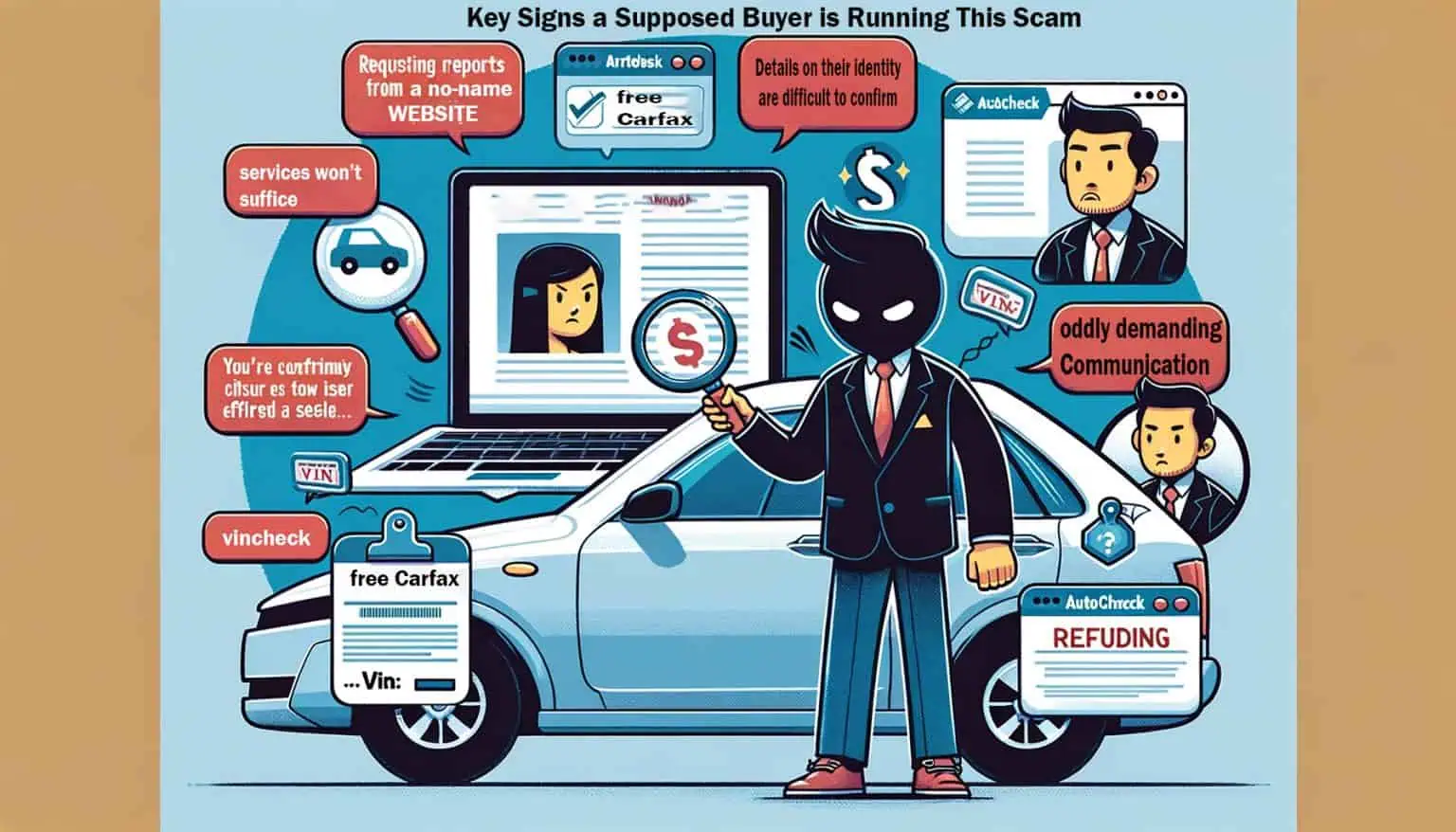 How To Avoid VIN Lookup Scams When Selling Your Car Online