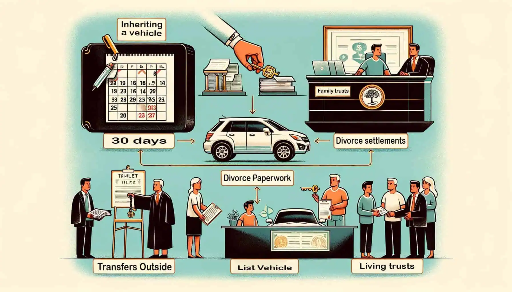 How To Transfer A Car Title To A Family Member In NJ [2025]