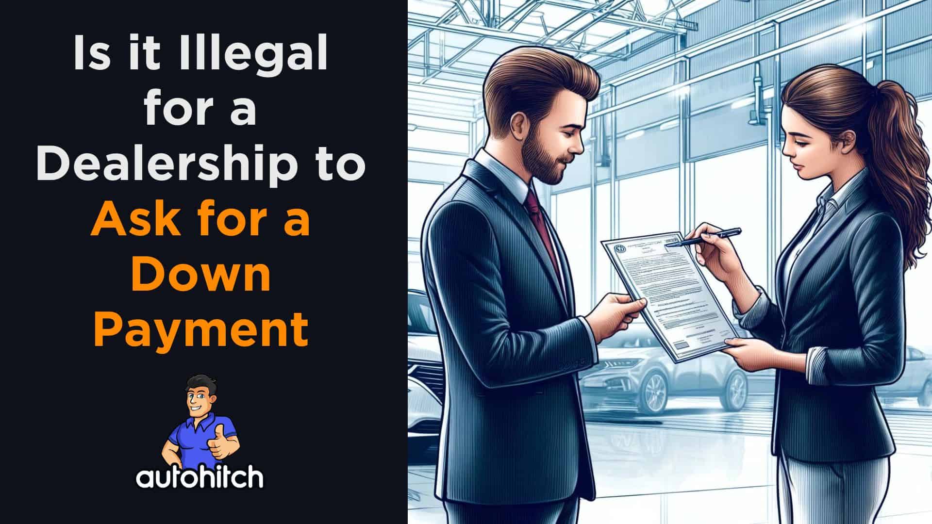 Is It Illegal For A Dealership To Ask For A Down Payment [2025]